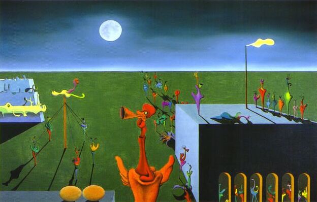 Paintings of Desmond Morris