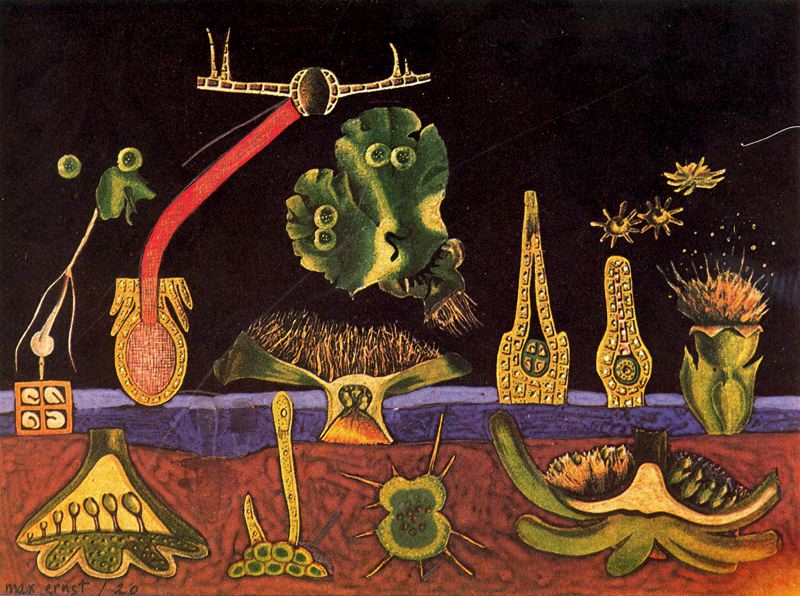 Early paintings of Max Ernst