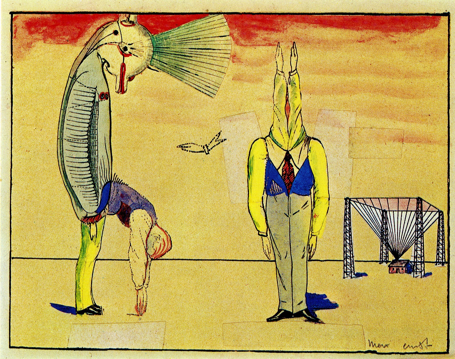 Early paintings of Max Ernst